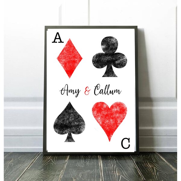 Playing Card Theme - Etsy