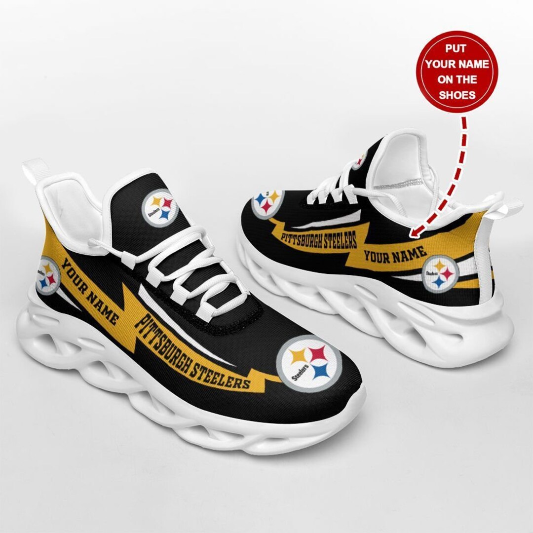 Pittsburgh Steeier Max Soul Sneakers Custom for Fans MS058 - Etsy