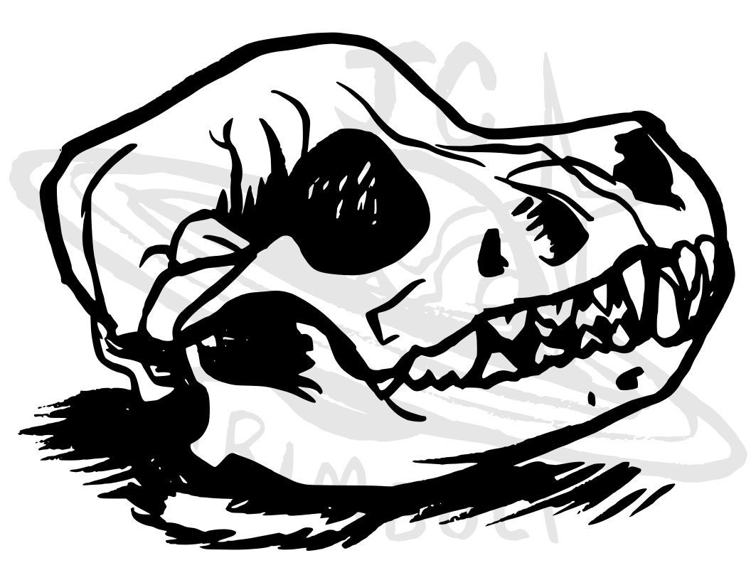 Beagle Skull | Personal License | Hand Drawn Art | SVG | PNG | DXF ...