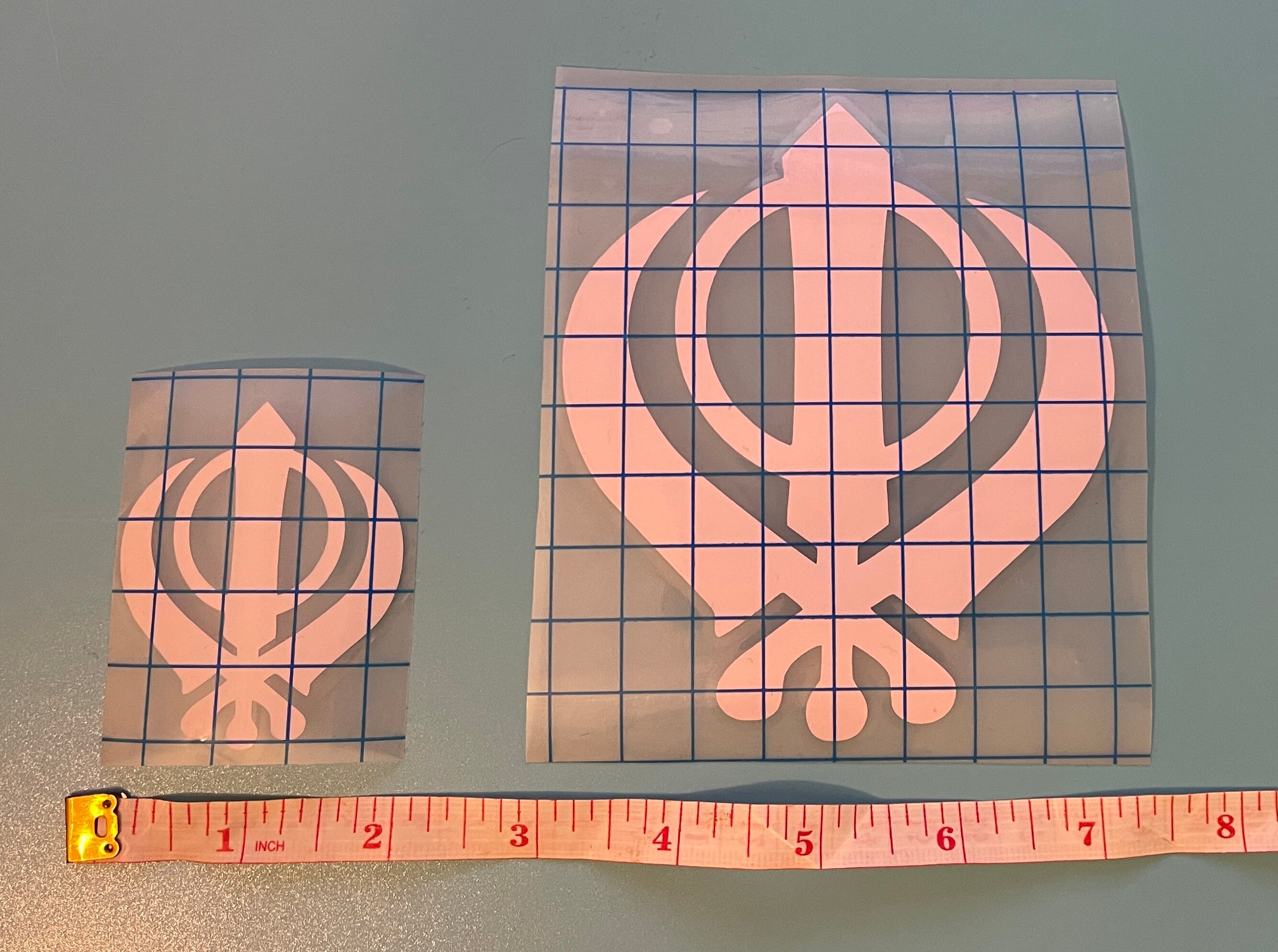 KHANDA Sikh Symbol Religion Vinyl Decal Sticker PVT - Etsy