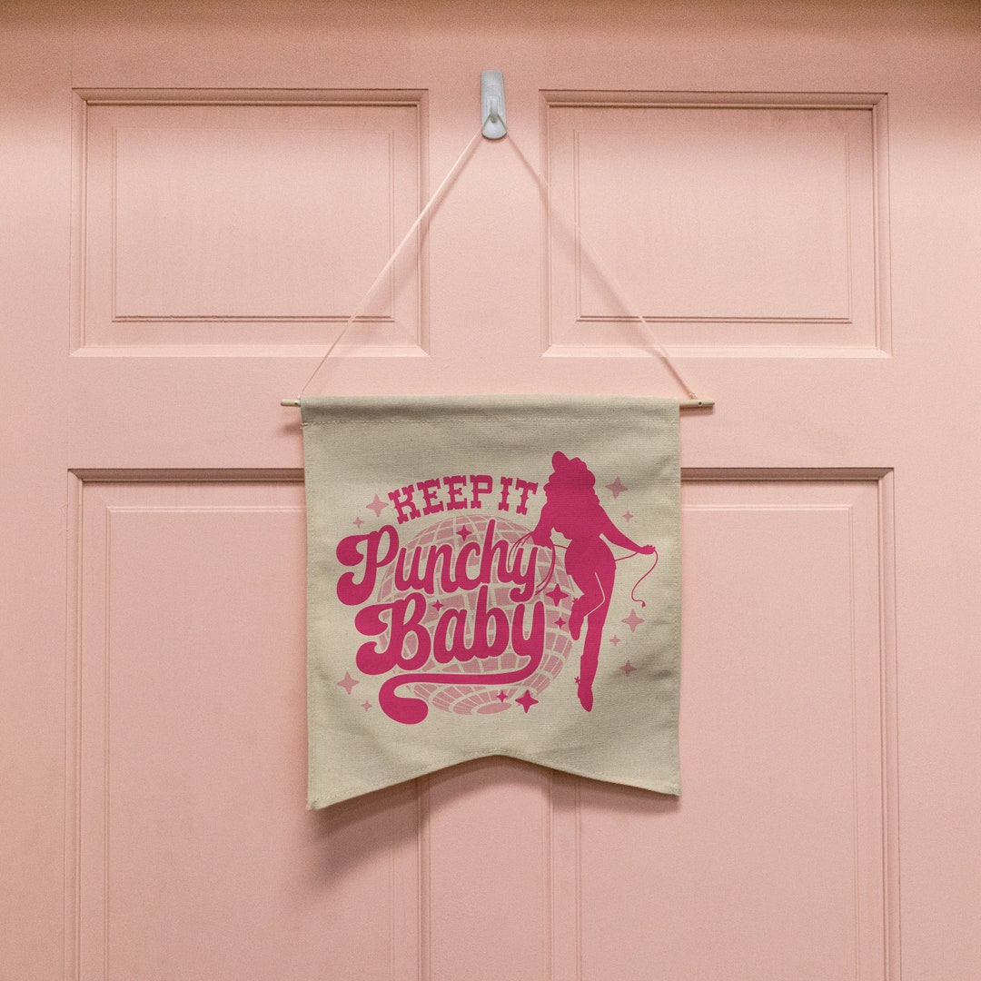 Keep It Punchy Baby Wallflower Wall Hang, Wall Decor, Cowgirl Western ...
