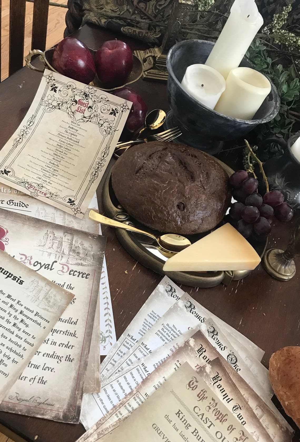 Murder Mystery Party - Who Killed the King? - Murder Mystery Dinner ...