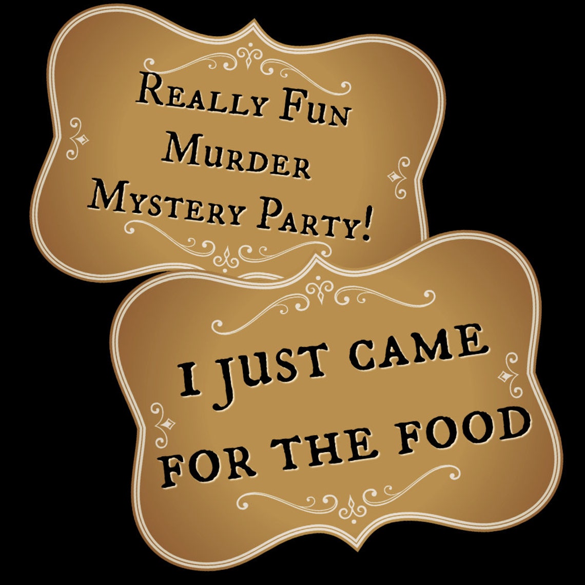 LARGE Photo Booth Party Props for the Murder Mystery Murder - Etsy
