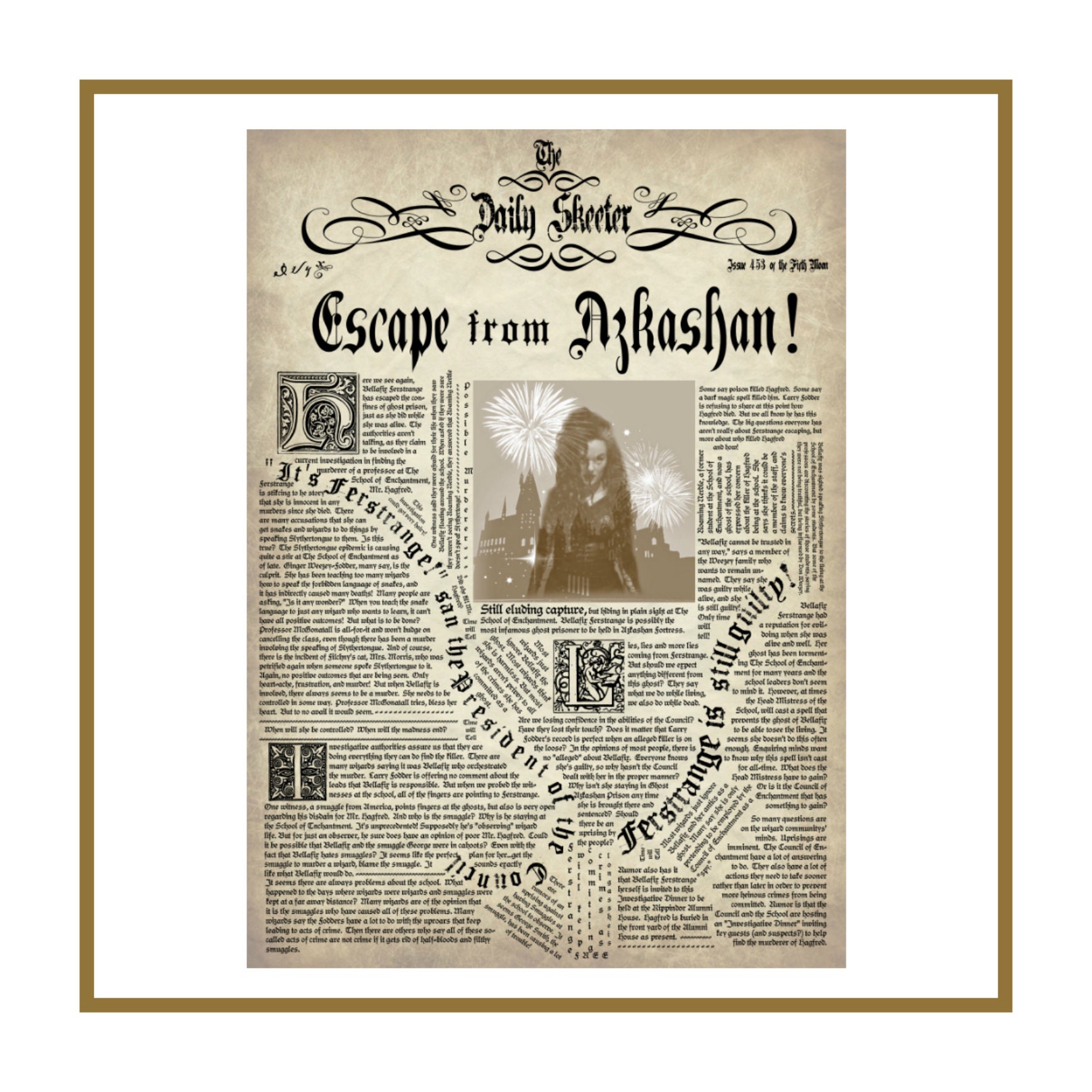 Murder Mystery Party Bundle - Murder Mystery Dinner - Wizard Murder ...