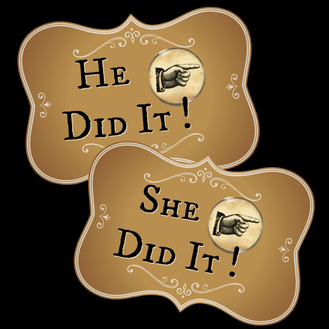 LARGE Photo Booth Party Props for the Murder Mystery Murder - Etsy