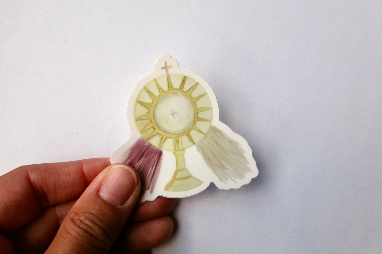 Divine Mercy Adoration Sticker, Catholic Sticker, Monstrance Decal ...