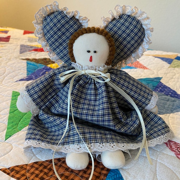 Country Rag Doll - Etsy