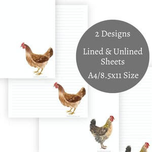 Chicken Letter - Etsy