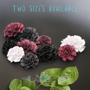 Handmade Paper Carnations, Romance Set, 3D Flowers, Embellishments ...