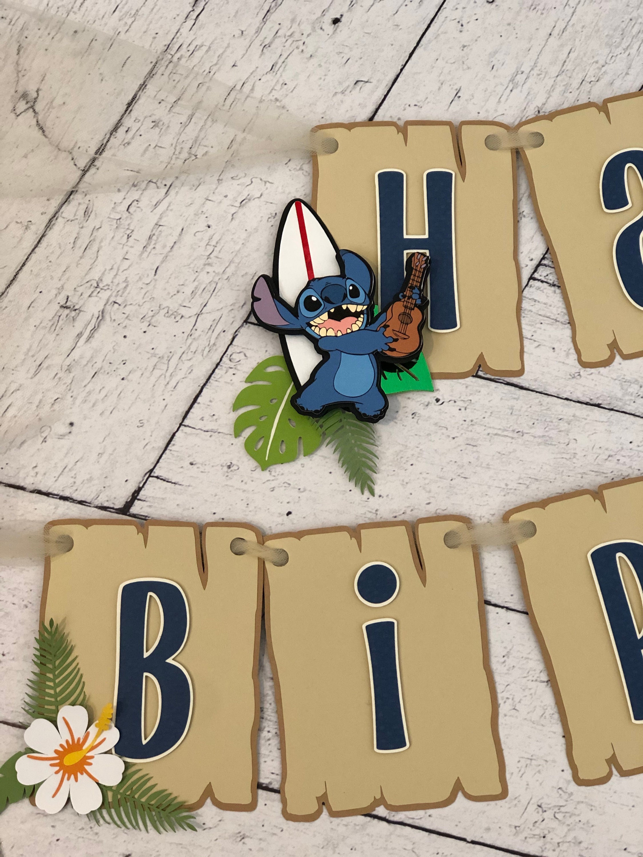 Lilo & Stitch Inspired Birthday Party-1st Birthdaystitch - Etsy