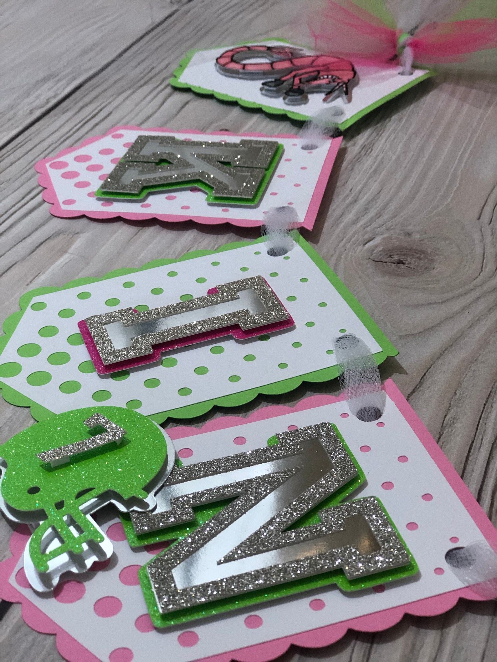 ZOMBIES Birthday Party Banner, Cheerleader Pom Poms, Custom Text - Etsy