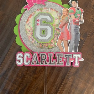 ZOMBIES Shaker Cake Topper - Inspired by Disney Z-O-M-B-I-E-S Birthday ...