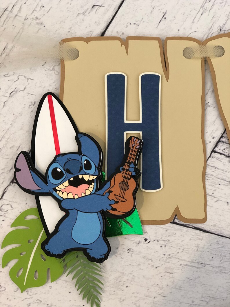 Lilo & Stitch Inspired Birthday Party-1st Birthdaystitch - Etsy