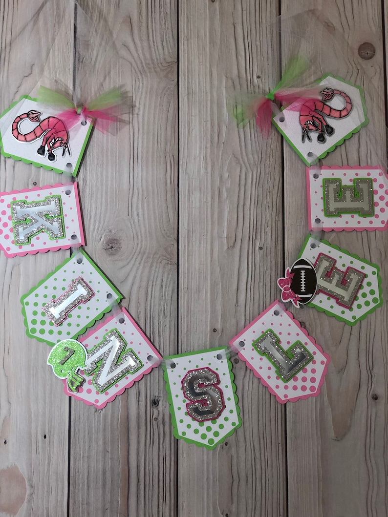 ZOMBIES Birthday Party Banner, Cheerleader Pom Poms, Custom Text - Etsy