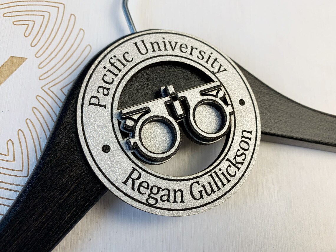 White Coat Hanger, Optometry Gift, Medical Student Gift, Optician Gift ...