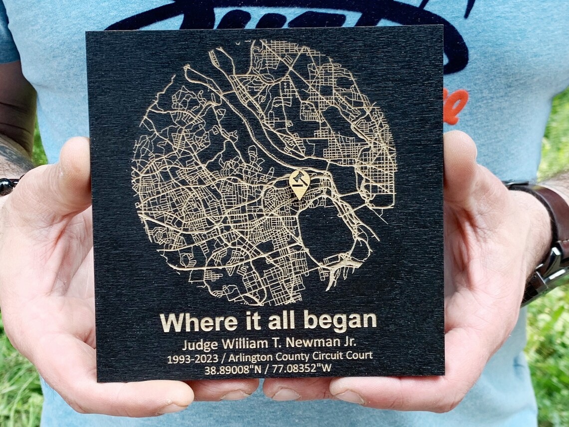 Laser Cut Map Wood Map Custom Map Gift for New Doctor - Etsy