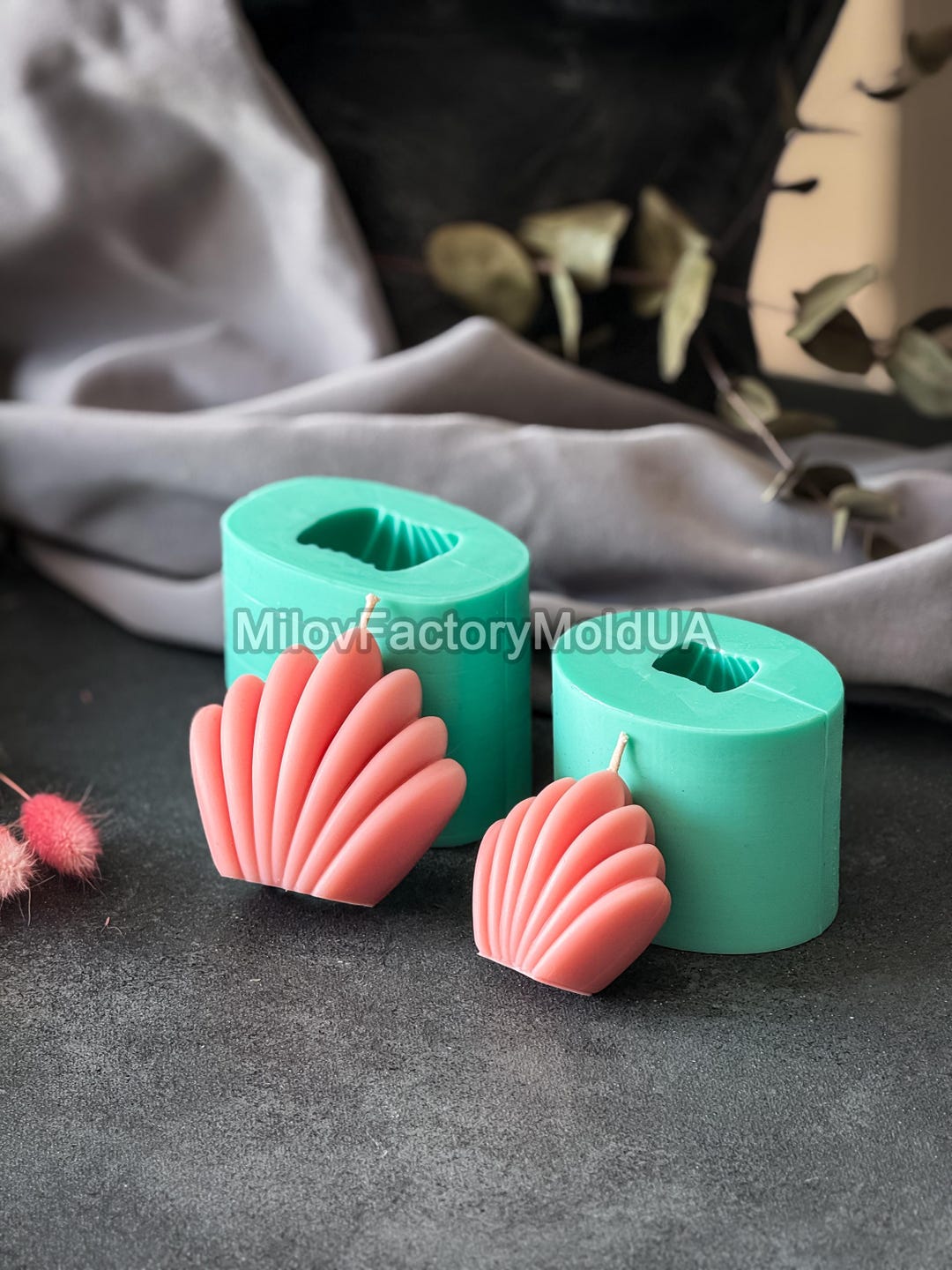 Sea Shell Silicone Mold - Sea Shell Mold for Soap - Sea Shell Mold for ...