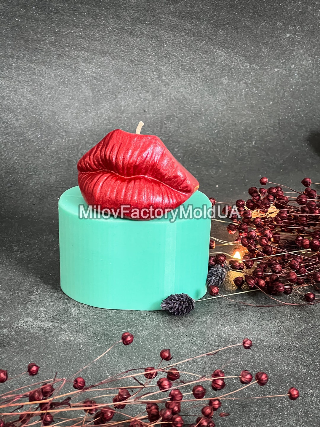 3D Lips Mold - Silicone Mold Lips - Lips Shaped Mold - Soap Mold Lips ...