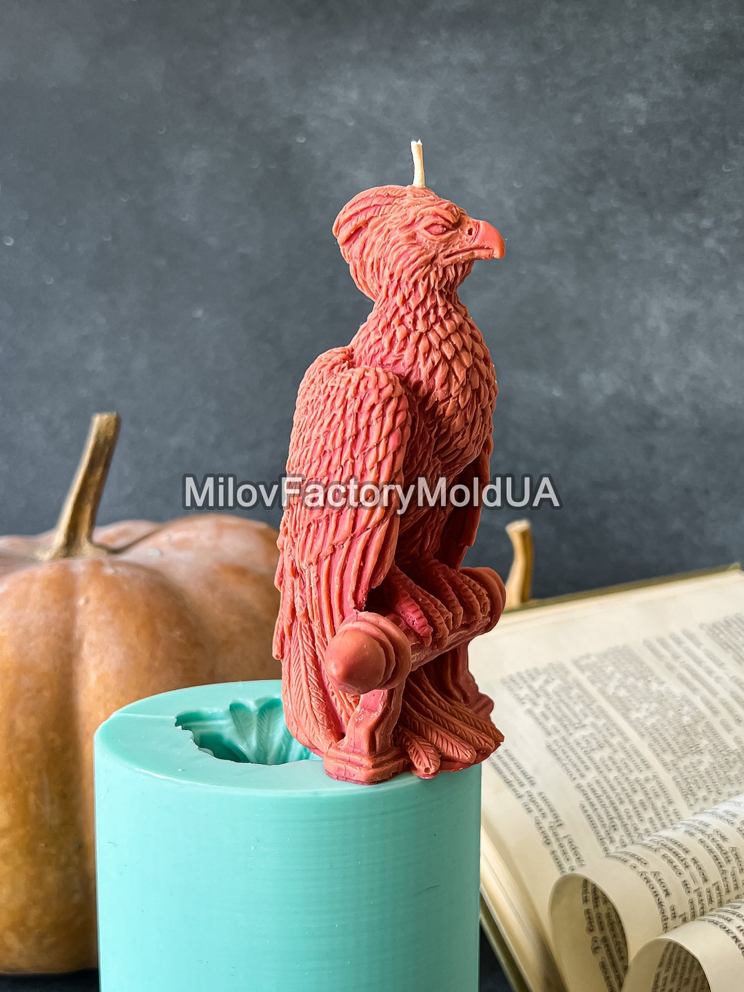 The Phoenix Bird Mold Silicone Mold the Phoenix Bird Phoenix Candle ...
