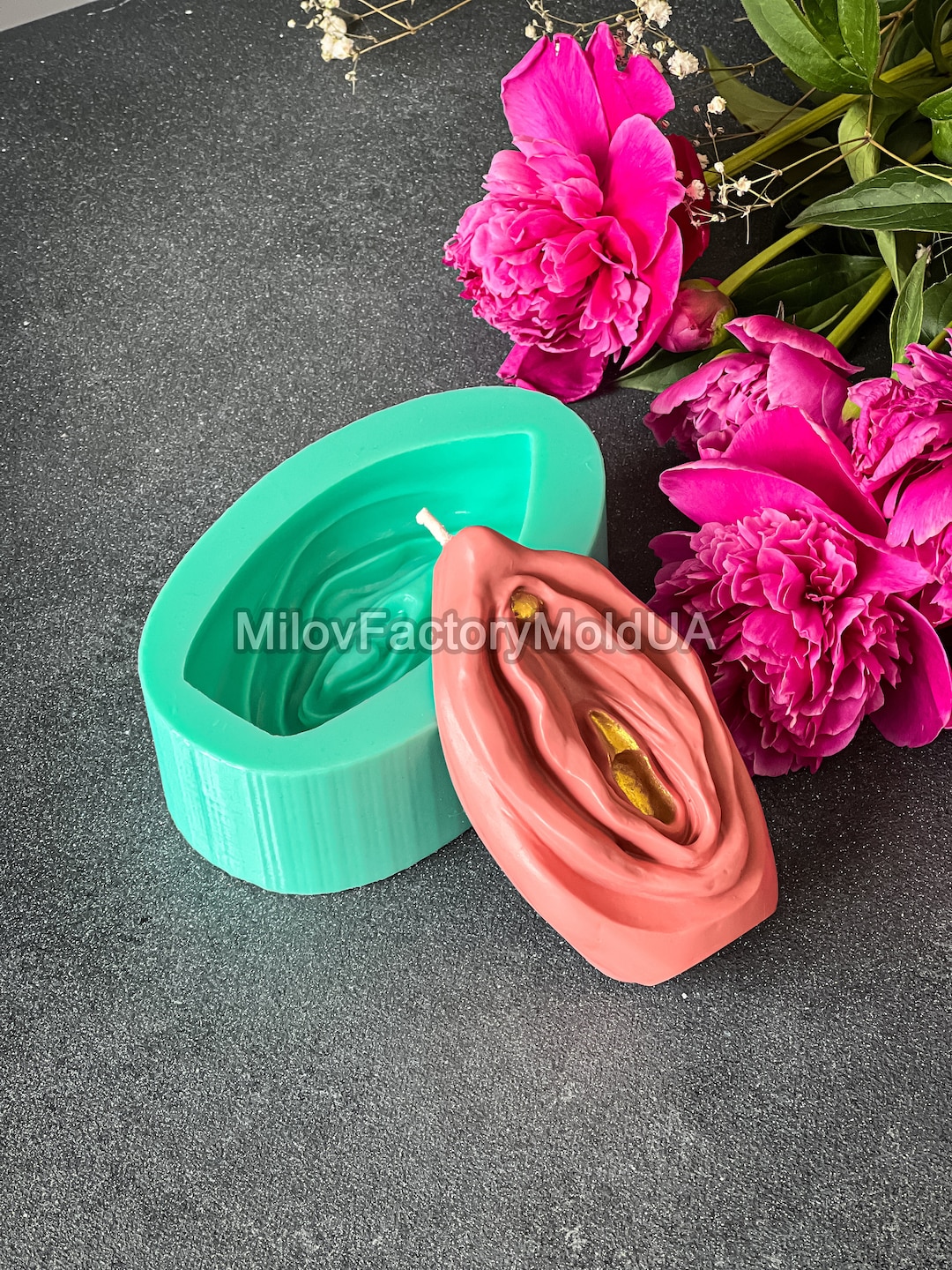 3D Vagina Candle Mold - Vagina Soap Mold - Vulva Yoni Mold - Sexy ...