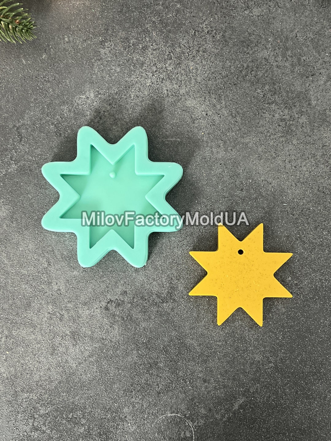 Star Mold Octagonal Star Mold New Year Toy Mold Christmas Tree Mold ...