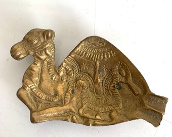 Camel Brass Ashtray | Etsy