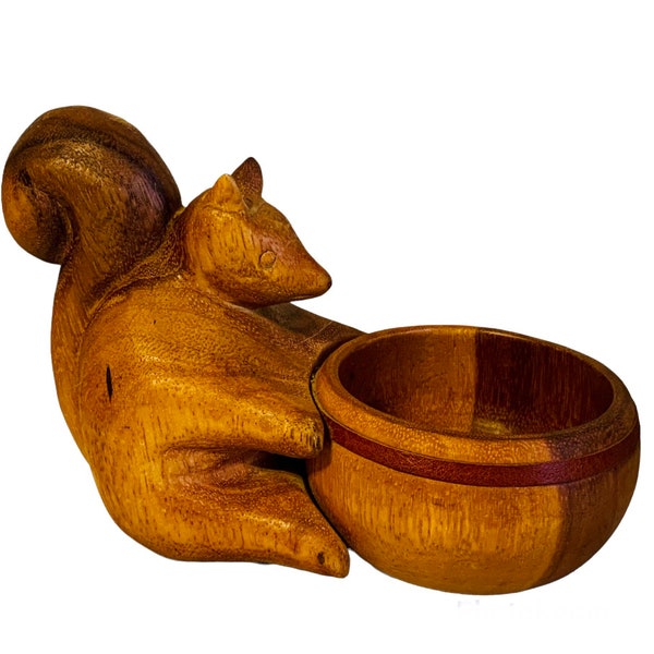 Carved Squirrel - Etsy