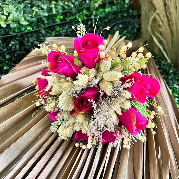 Fuchsia Bouquet - Etsy