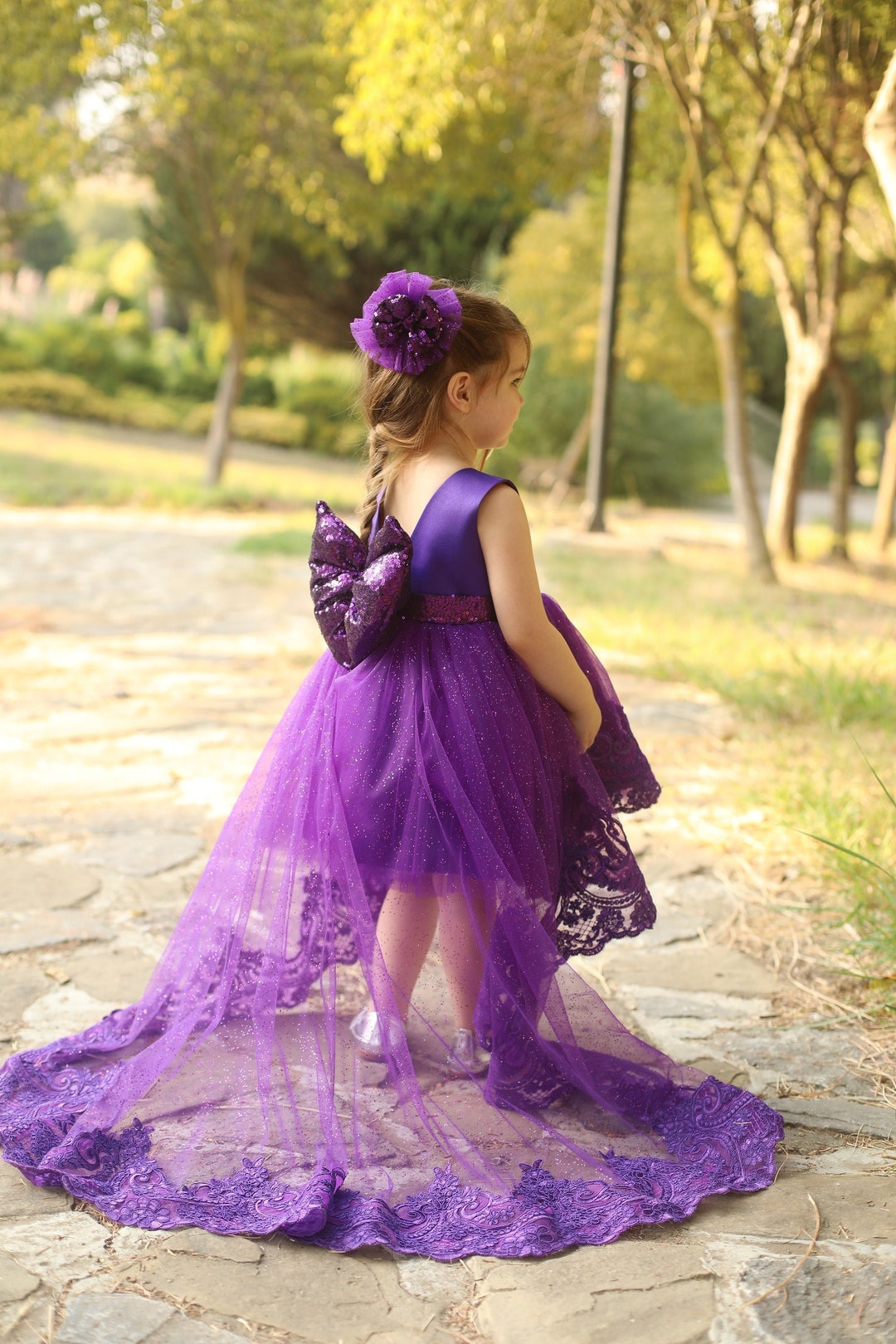 Purple Color Dress