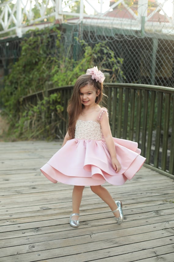 Little Girl Party Dresses Pink