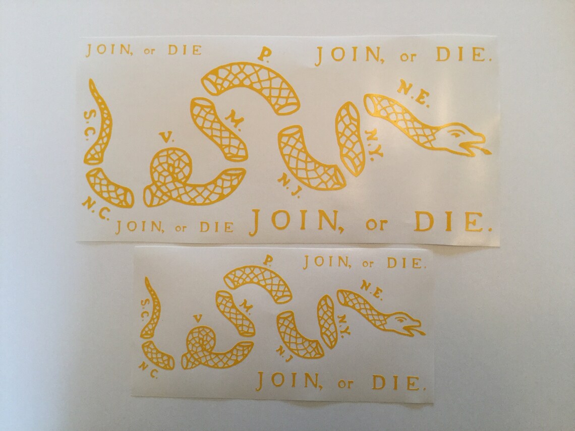 Join or Die Snake Stencil Pack for Duracoat Cerakote Gunkote - Etsy
