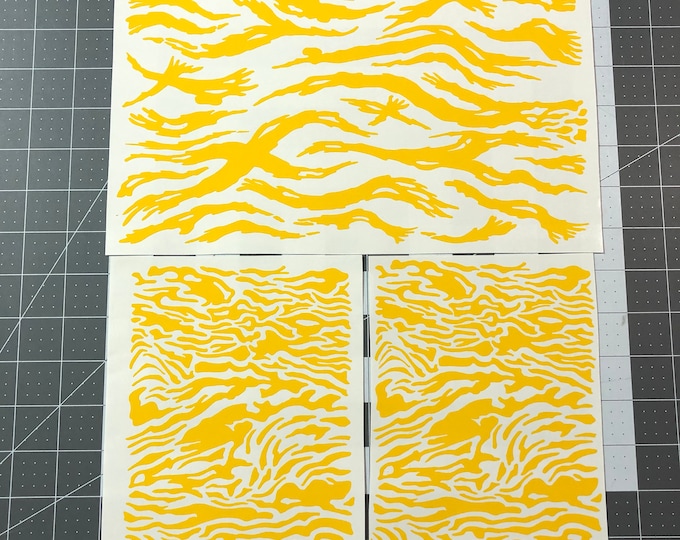 Tiger Stripe High Heat Vinyl Stencil 12 X 8 Avery® SF 100-235-S High ...