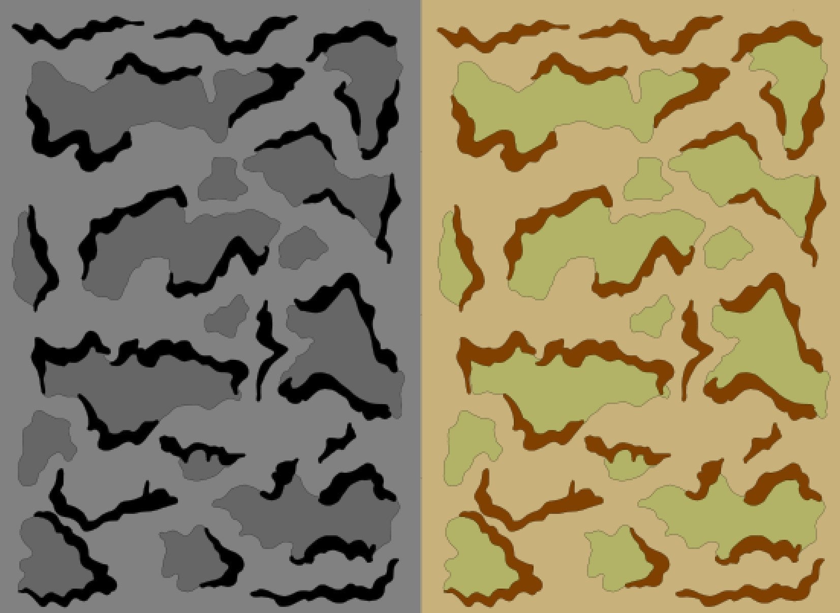 DCU Camo Stencil Pack for Duracoat Cerakote Gunkote and | Etsy