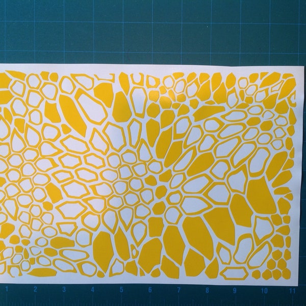 Reptile camo rifle stencil - Etsy.de