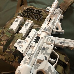Flecktarn Stencil Pack for Duracoat, Cerakote, Spray Paint, Vinyl ...
