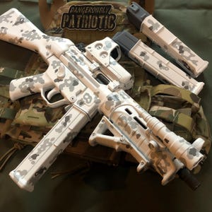Flecktarn Stencil Pack for Duracoat, Cerakote, Spray Paint, Vinyl ...