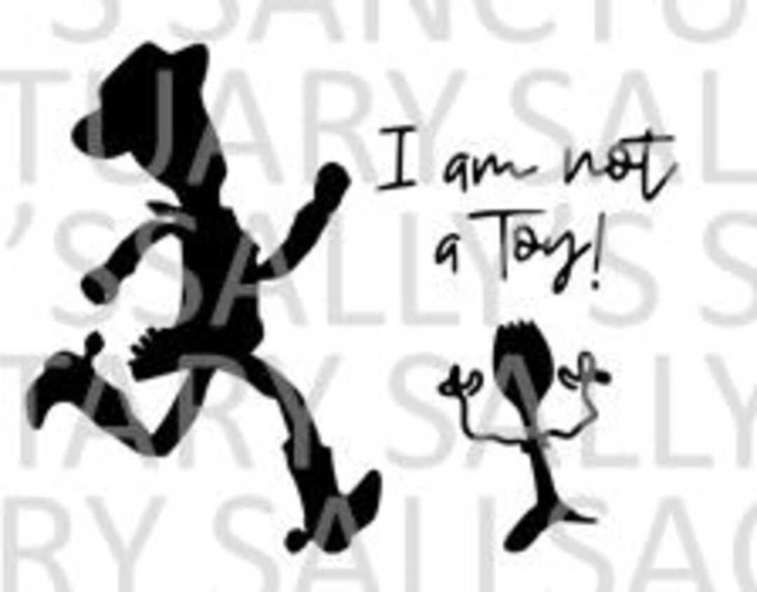 Not a Toy Toy Story Forky SVG for Cricut/silhouette - Etsy