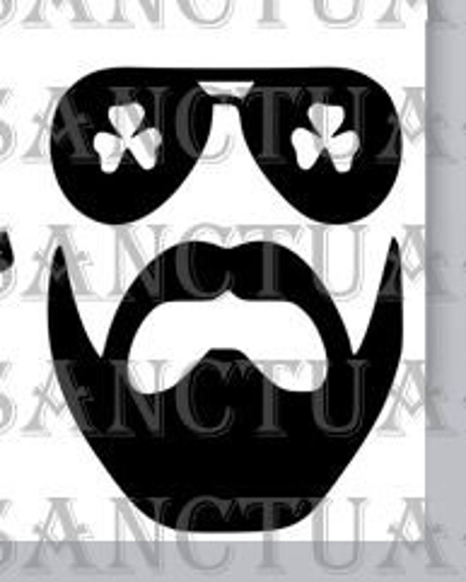 Irish Man Sunglasses Beard Svg - St Paddys Svg -st Patricks Day SVG for ...