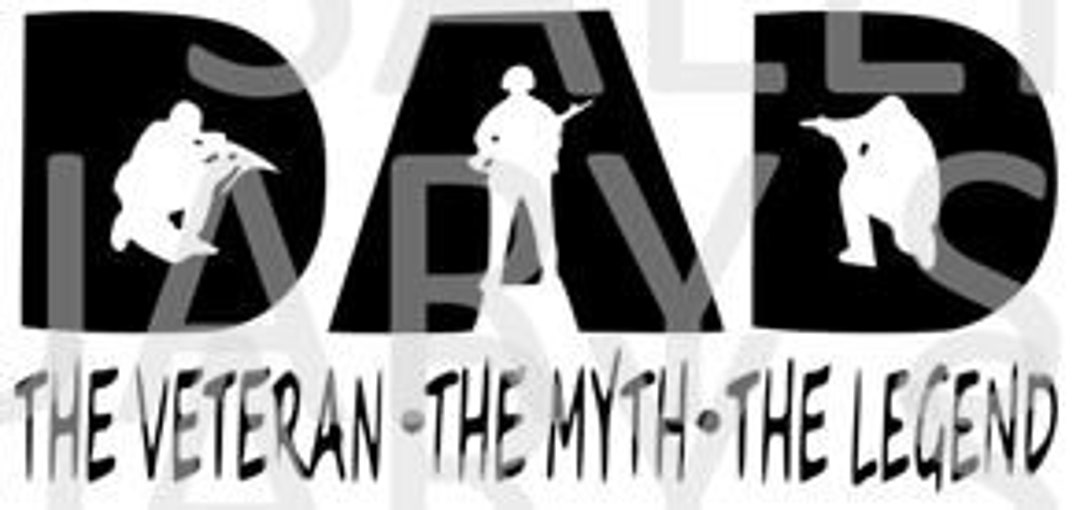 Veteran Dad Father's Day SVG for Cricut/silhouette - Etsy