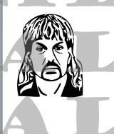 Joe Exotic Svg SVG for Cricut/silhouette DIY Shirt and | Etsy