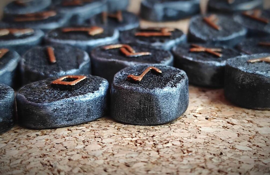 Wooden Runes LARP Runes Fantasy Runes Celtic Runes With - Etsy