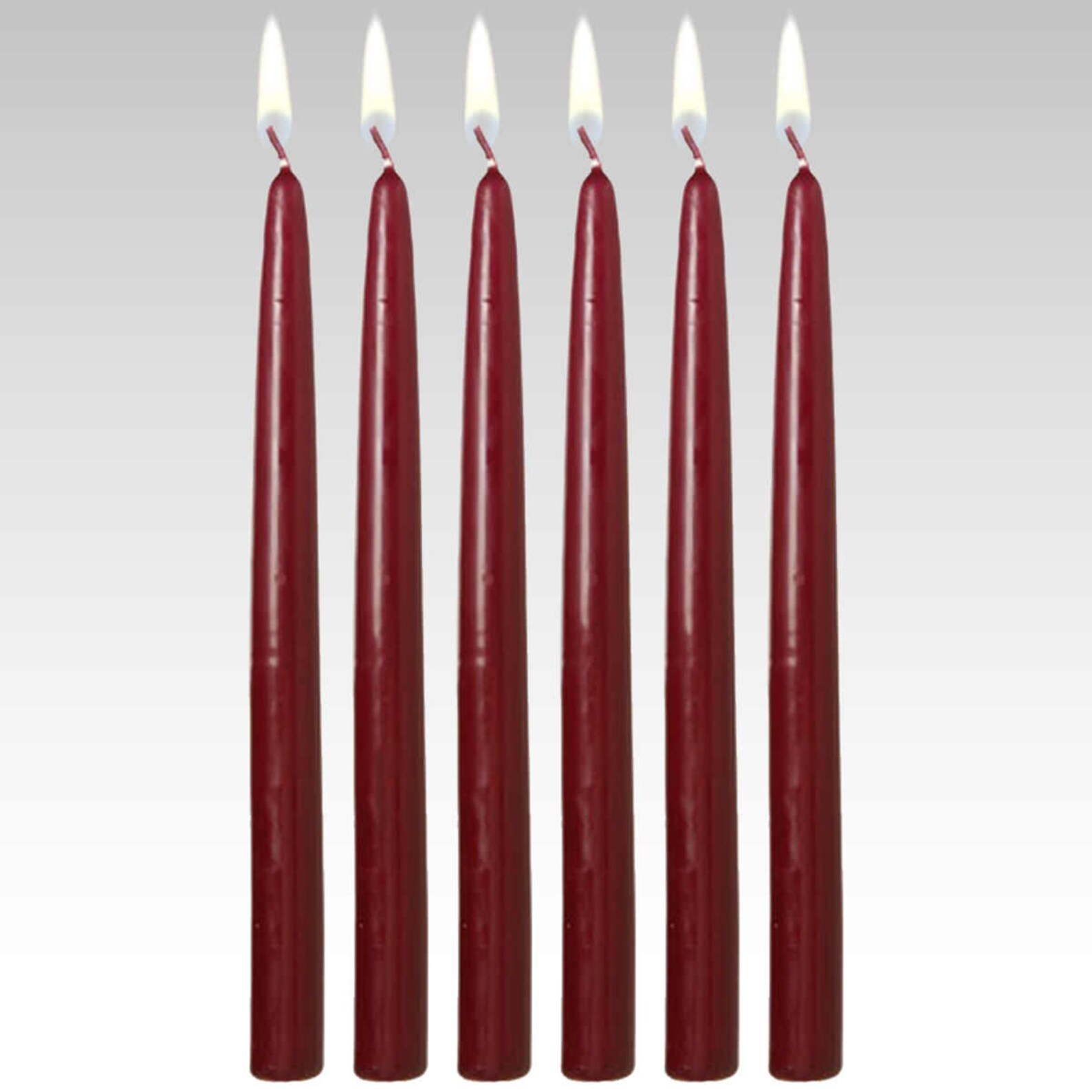 15 Taper Candles set of 12 Unscented Dripless Taper Candles Perfect for ...