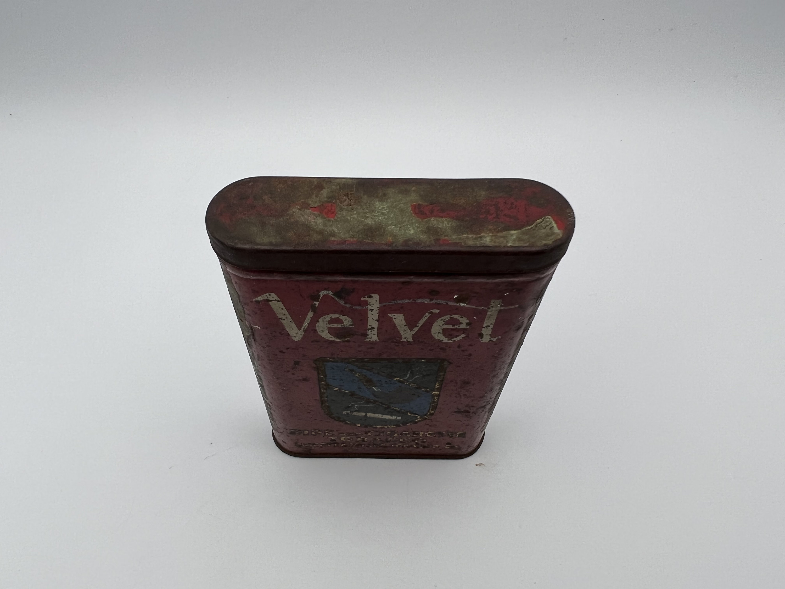 Vintage Velvet Pipe and Cigarette Tobacco Tin Ligget & Myers - Etsy