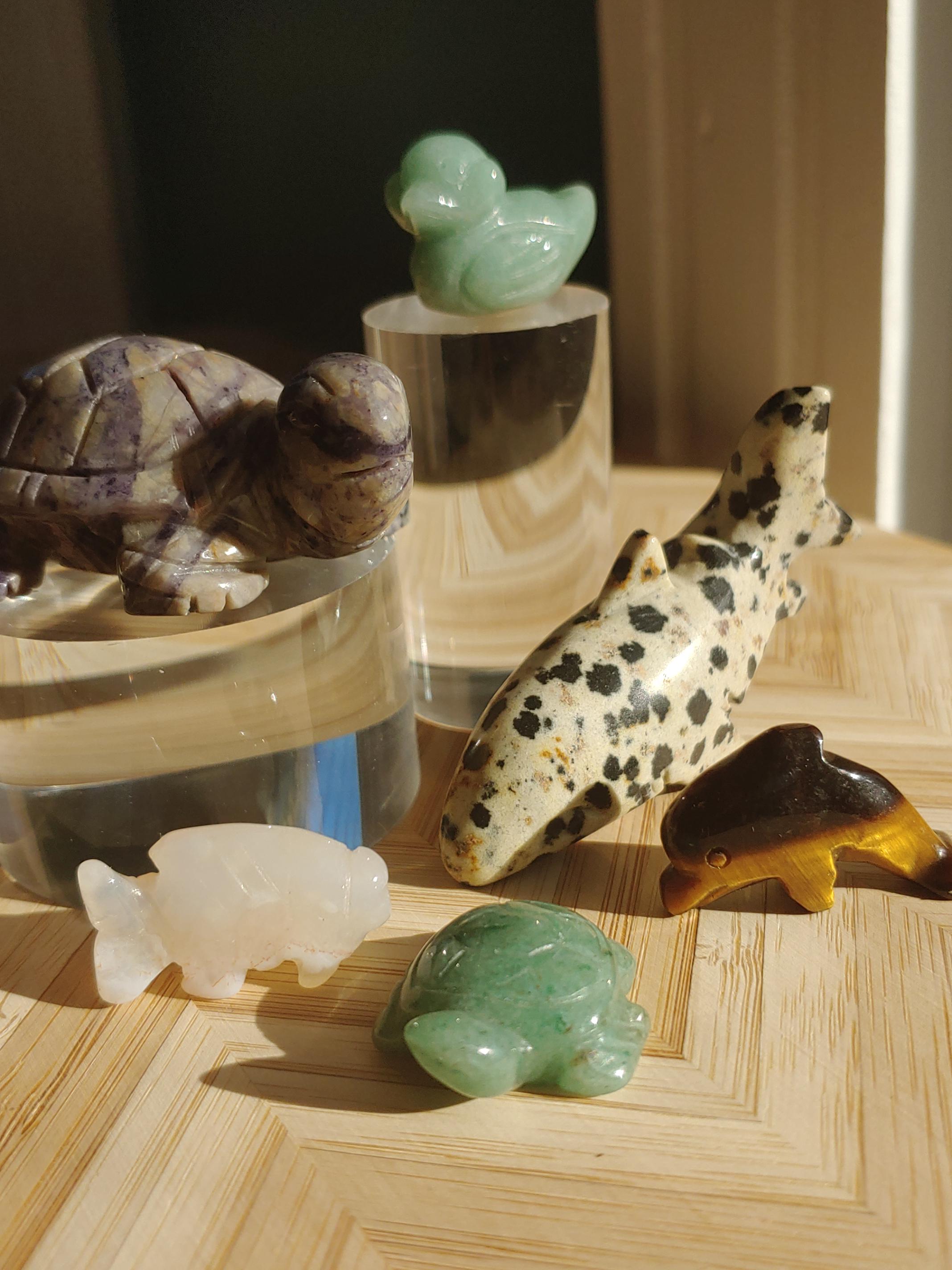 Ocean Friends! U Pick. Sea Life Crystal Animals. Shark Turtle Mini Fish ...