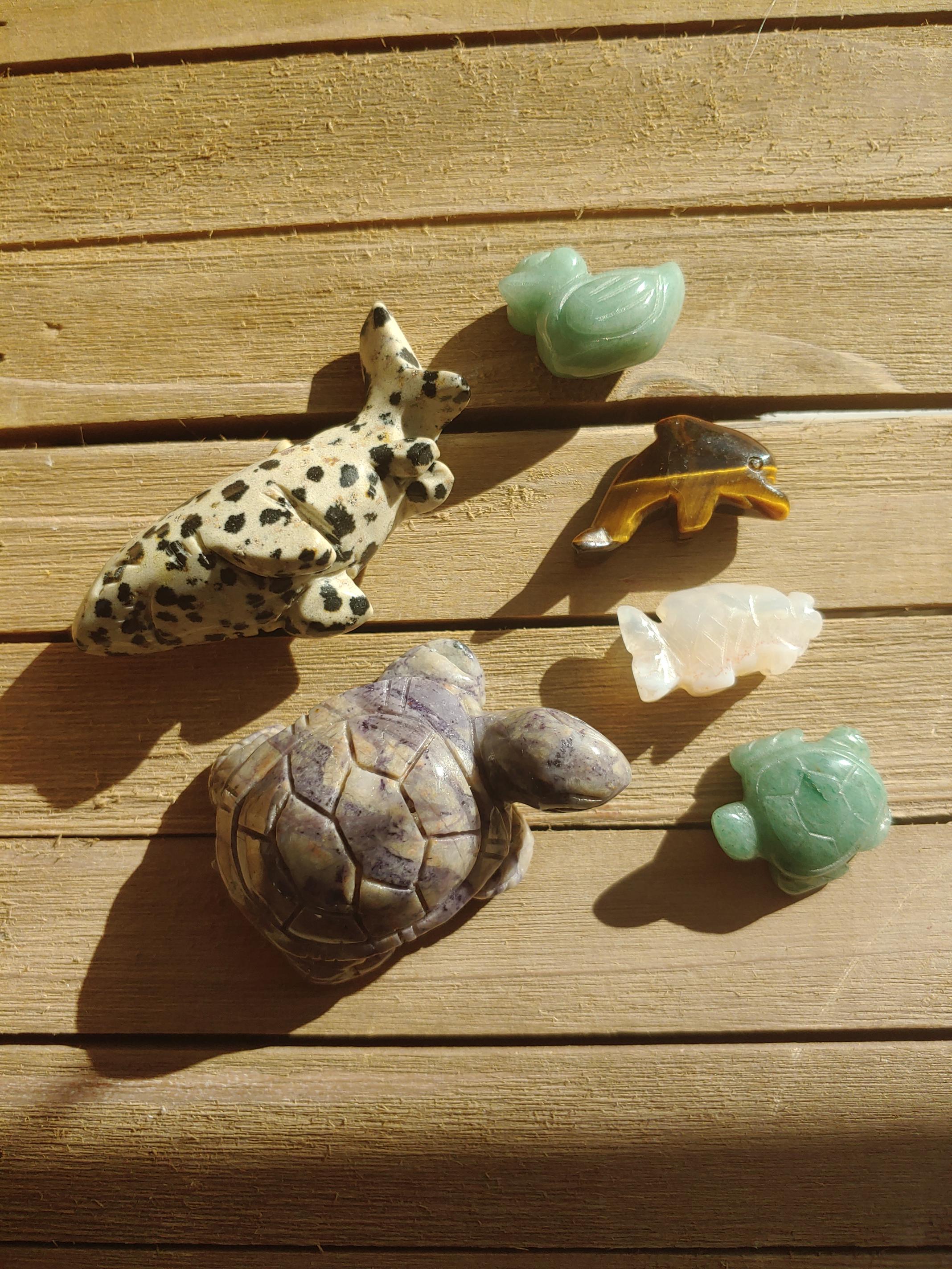 Ocean Friends! U Pick. Sea Life Crystal Animals. Shark Turtle Mini Fish ...