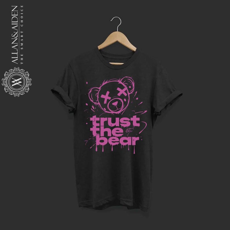 Graffiti Teddy Bear Digital Art | Urban Street Art | Drip & Grunge ...