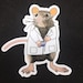 Lab Rat Vinyl Sticker - Etsy