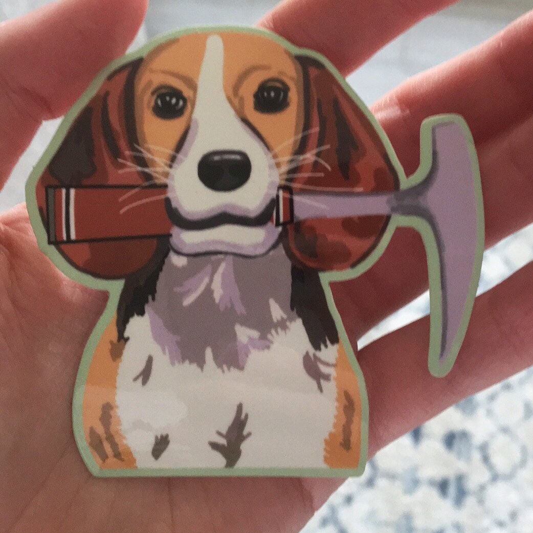 Vinyl Rock Hound Sticker Geology Gift - Etsy