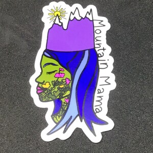Mountain Mama Vinyl Sticker, Unique Outdoor Gift, Hydroflask - Etsy