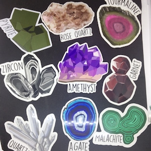 Rock Collection Vinyl Stickers - Etsy
